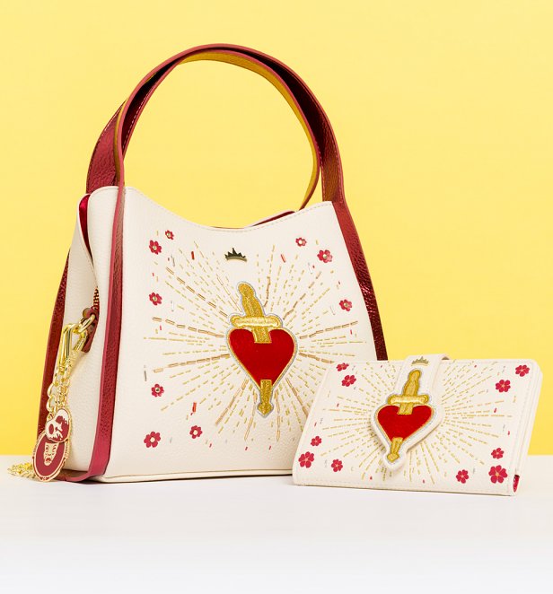 Loungefly Disney Snow White Evil Queen Minimal Embroidered Handbag