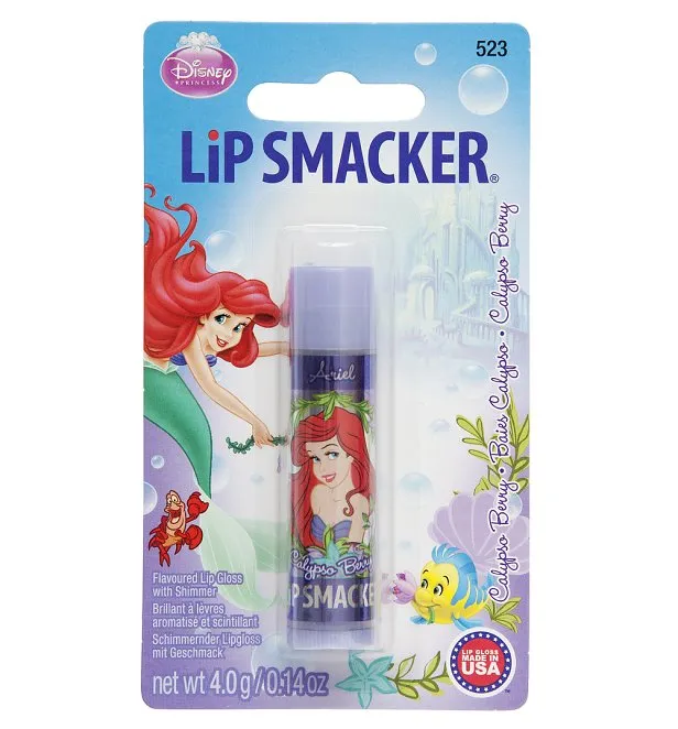 Lip Smacker Disney Ariel Little Mermaid Calypso Berry Single Lip Balm