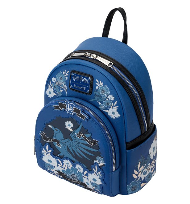 Loungefly Warner Brothers Harry Potter Ravenclaw House Tattoo Mini Backpack