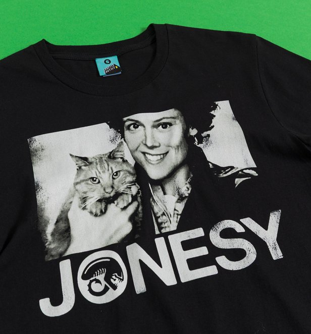Alien Inspired Jonesy Black T-Shirt