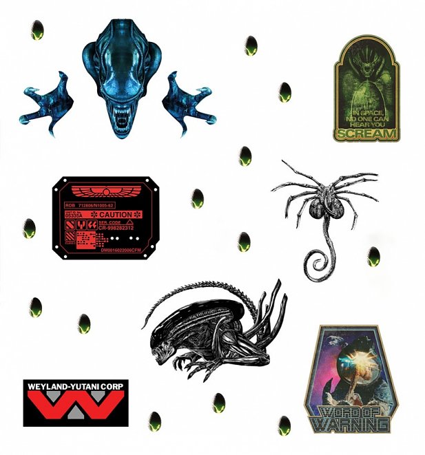 Alien Wall Decals