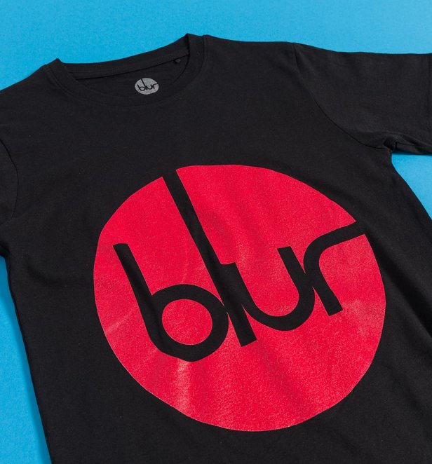 Blur Classic Logo Black T-Shirt