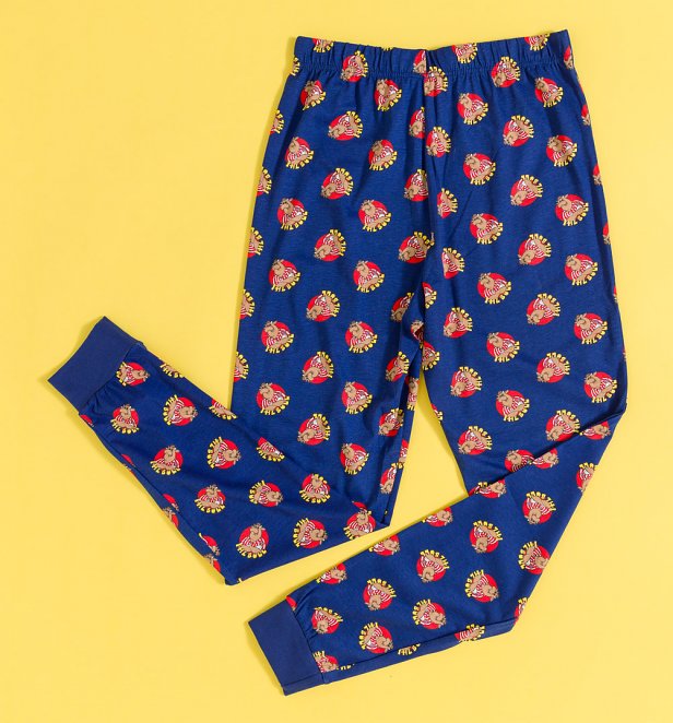 Bullseye All Over Print Tapered Lounge Pants