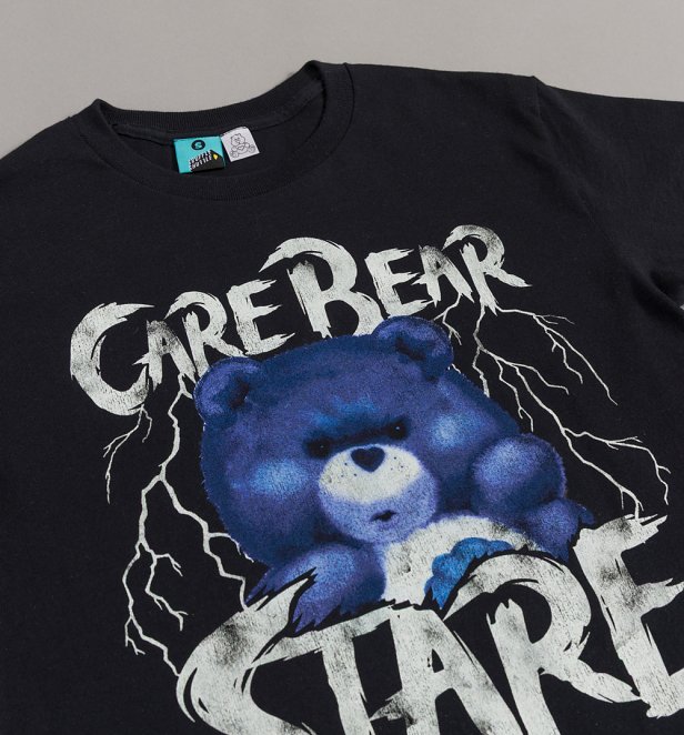 Care Bear Stare Grumpy Bear Black T-Shirt