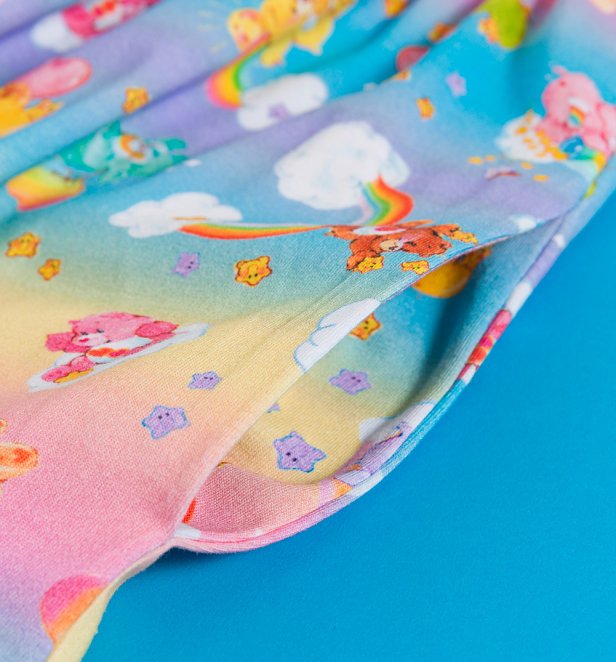 Care Bears All Over Print Rainbow Castle Dreams Smock Dress