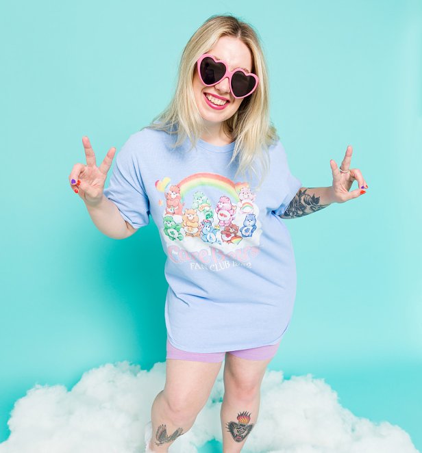 Care Bears Fan Club 1982 Vintage Wash Blue T-Shirt