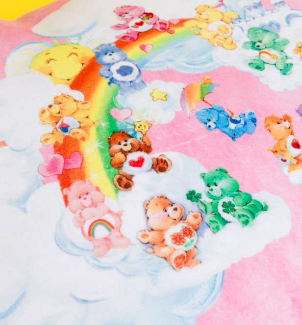 Care Bears Vintage Clouds Pink Cushion