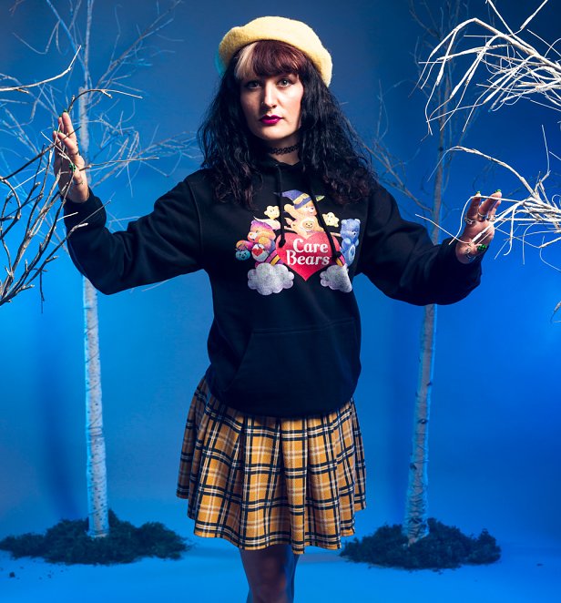 Care Bears Witchy Rainbow Black Hoodie