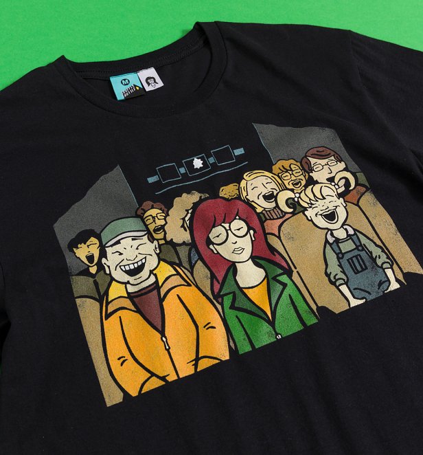 Daria Opening Title Sequence Black T-Shirt