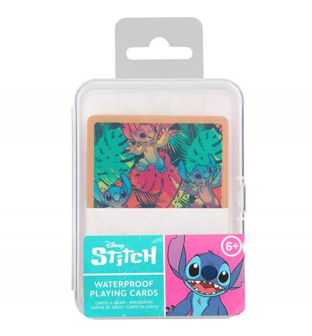 Disney Lilo & Stitch Waterproof Playing Cards