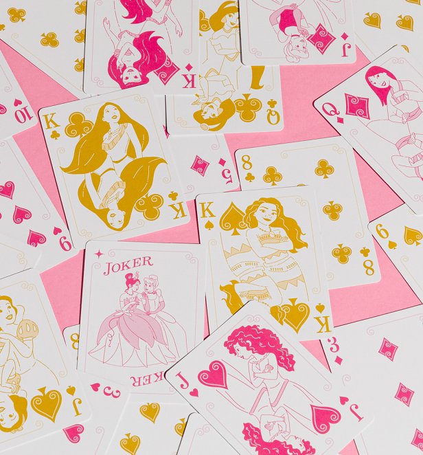 Disney Princess Navy Playing Cards from Bicycle