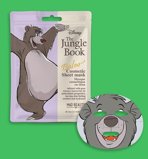 Disney The Jungle Book Cosmetic Sheet Mask Collection from Mad Beauty