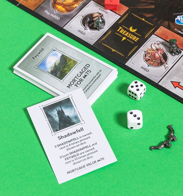 Dungeons & Dragons Monopoly Game
