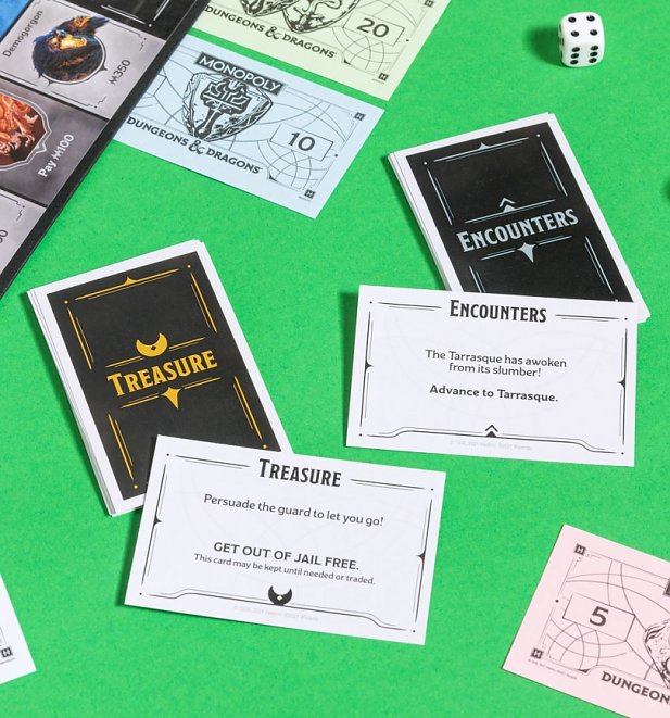 Dungeons & Dragons Monopoly Game