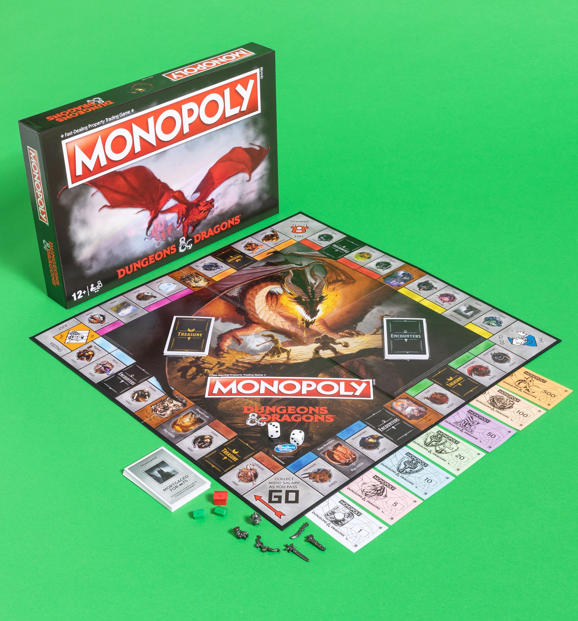 Dungeons & Dragons Monopoly Game