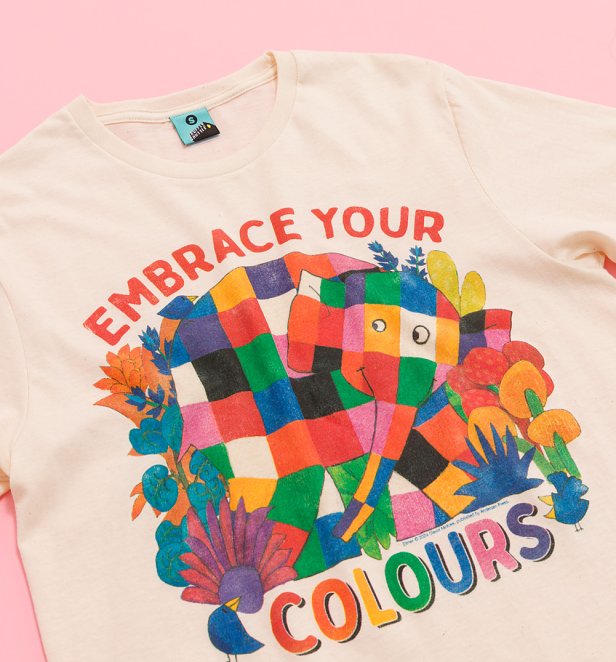 Elmer Pride Embrace Your Colours Natural T-Shirt