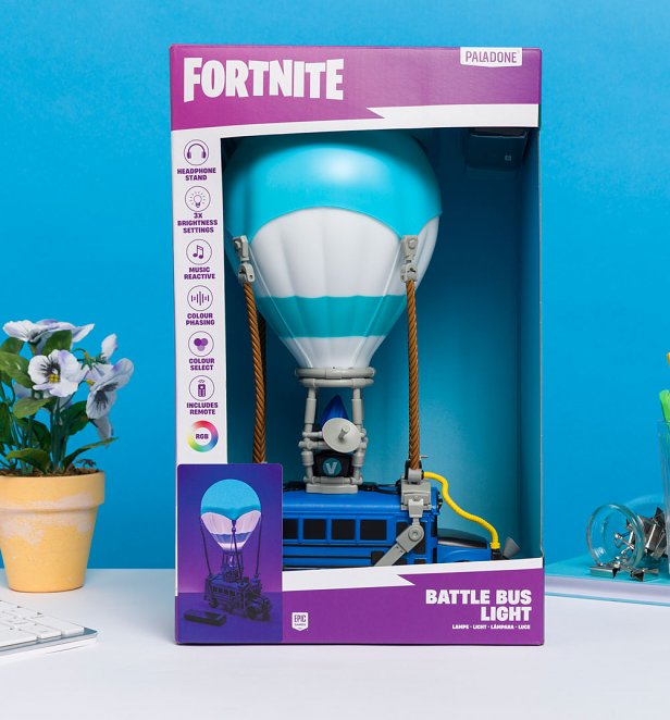 Fortnite Battle Bus Diorama Light