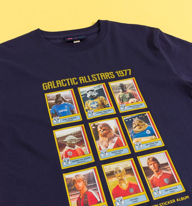 Galactic Allstars Navy Organic T-Shirt from Chunk