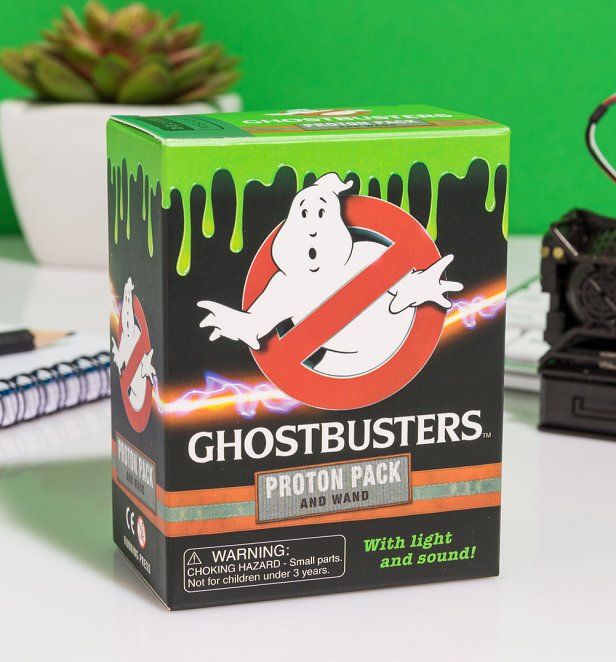 Ghostbusters Mini Proton Pack & Wand with working lights & sounds