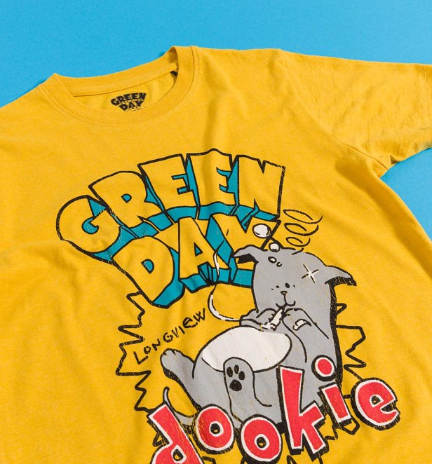 Green Day Dookie Longview Orange T-Shirt