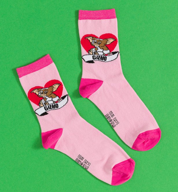 Gremlins Cute Gizmo Heart Socks