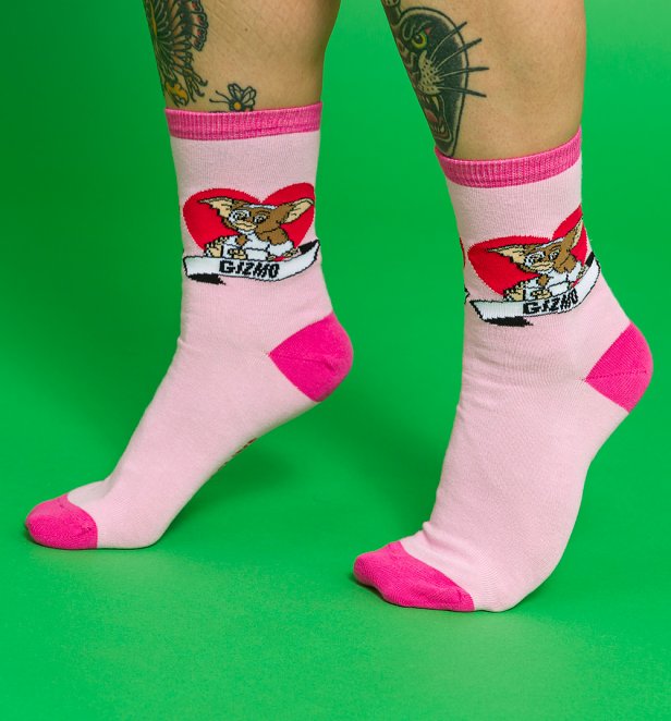 Gremlins Cute Gizmo Heart Socks