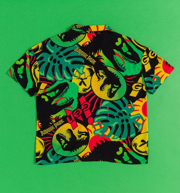 Jurassic Park Button Up Shirt