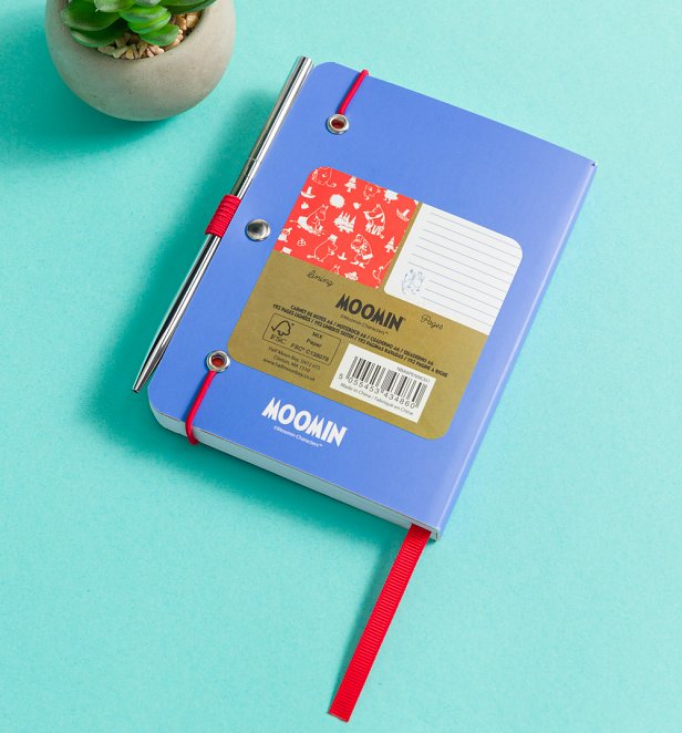 Limited Edition Moomin 80th Anniversary Winter A6 Notebook & Pen