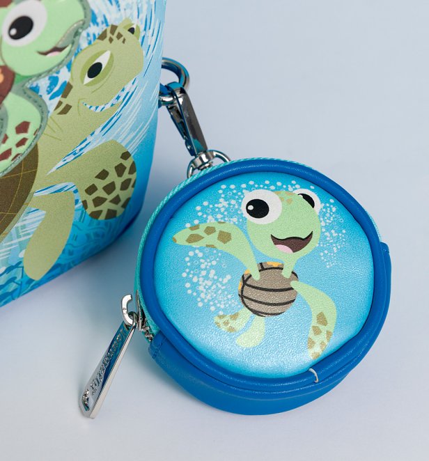 Loungefly Disney Finding Nemo Crush And Squirt Sling Bag