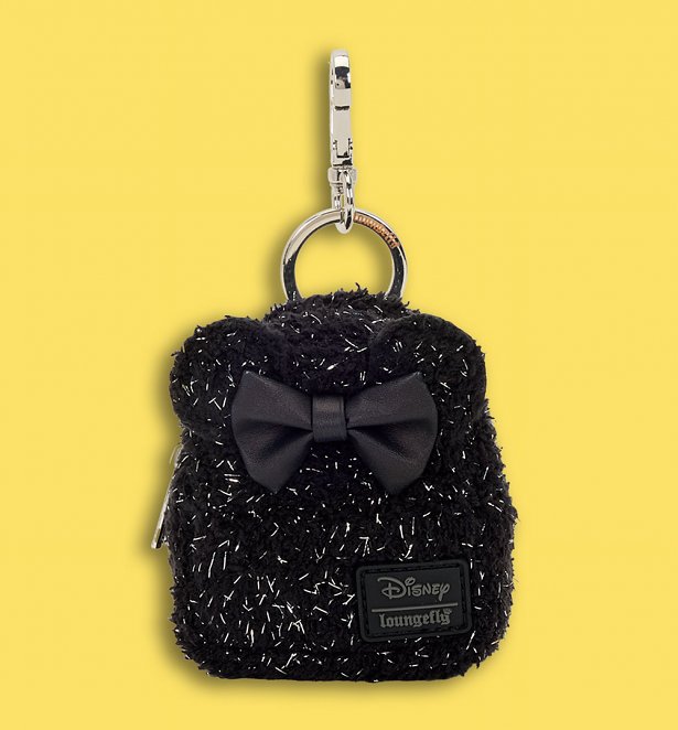 Loungefly Disney Minnie Mouse Glitter Mystery Mini Backpack Keychain Charm
