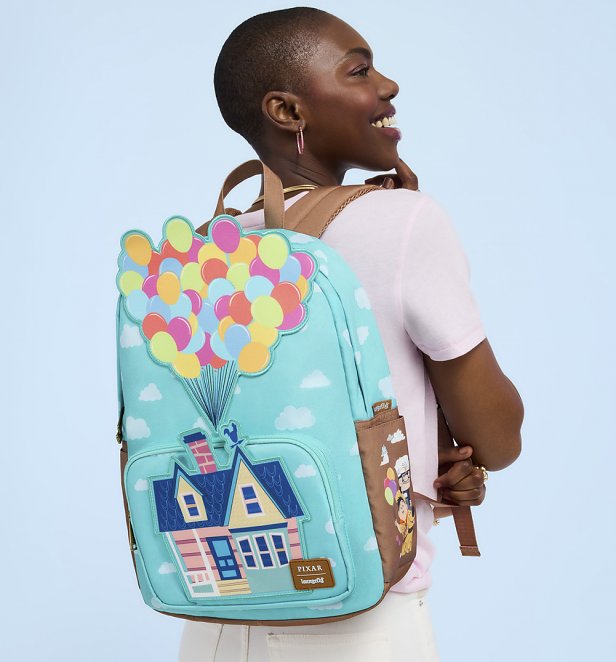 Loungefly Disney Pixar Up Nylon Full Size Backpack