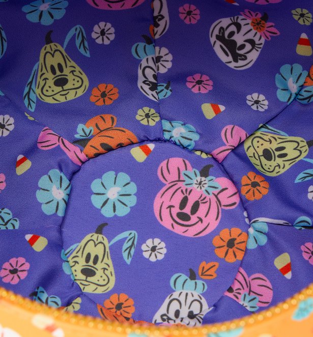 Loungefly Disney Mickey Mouse Pumpkin Crossbody Bag