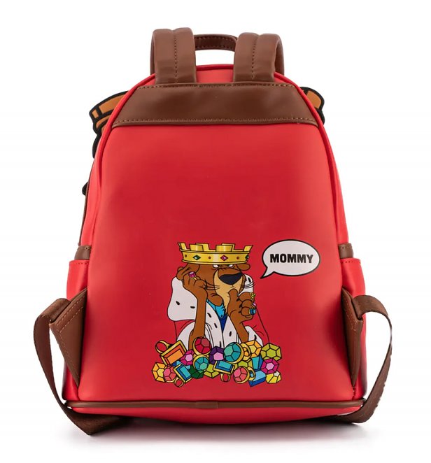 Loungefly Disney Robin Hood Prince John Cosplay Mini Backpack