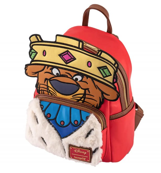 Loungefly Disney Robin Hood Prince John Cosplay Mini Backpack
