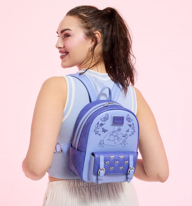 Loungefly Disney Winnie The Pooh Eeyore Embroidered Mini Backpack