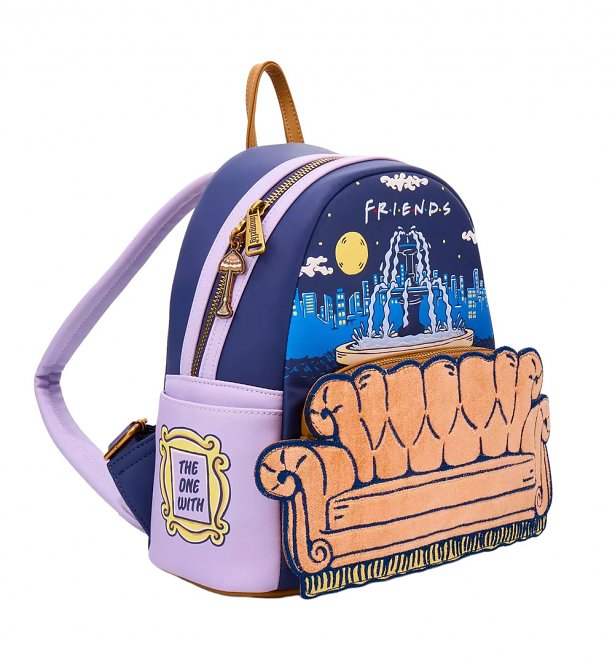 Loungefly Friends Velvet Couch Mini Backpack