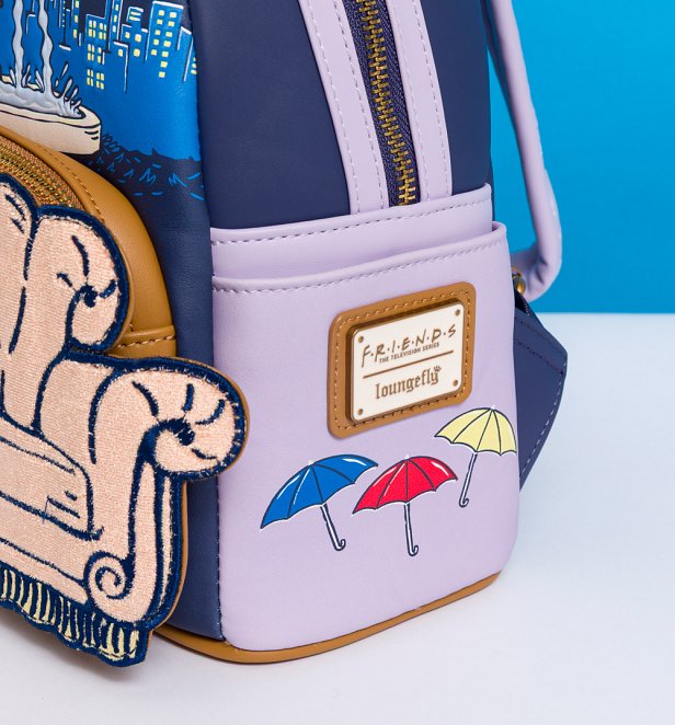 Loungefly Friends Velvet Couch Mini Backpack