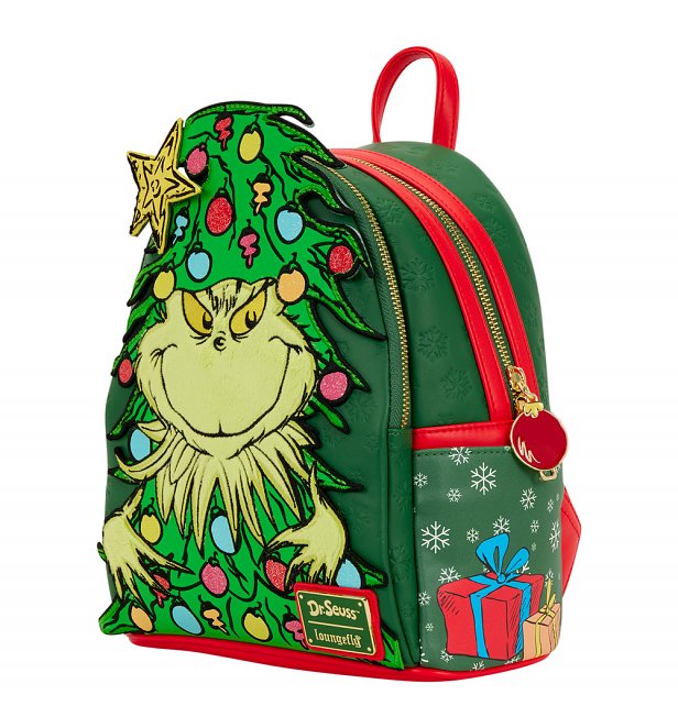 Loungefly Grinch Holiday Mini Backpack