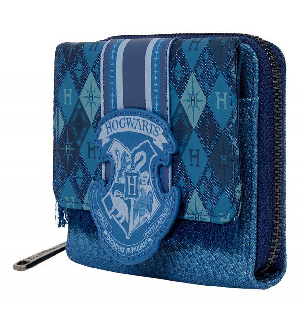 Loungefly Harry Potter Denim Tri-Fold Wallet