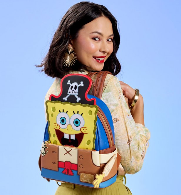 Loungefly Nickelodeon SpongeBob SquarePants Mini Backpack
