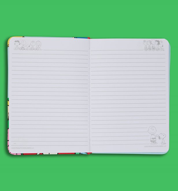 Loungefly Peanuts Snoopy And Friends Stationery Journal