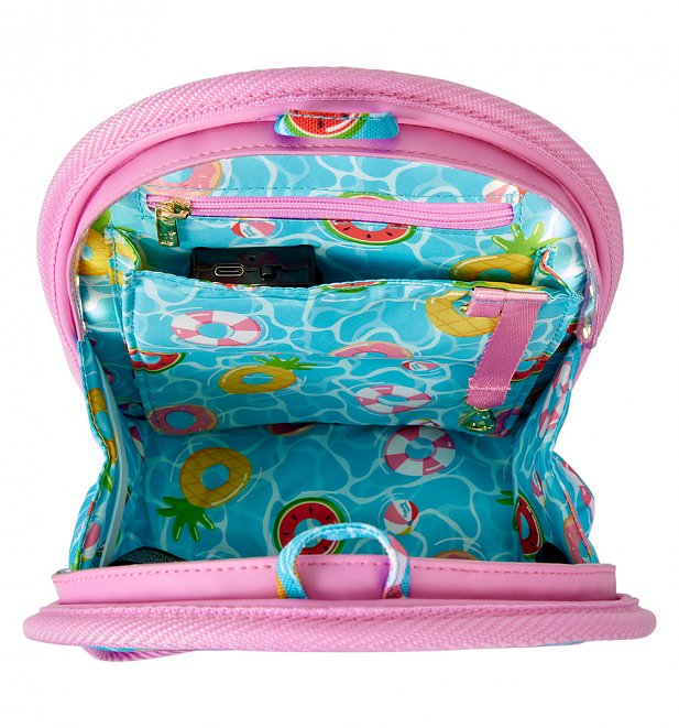 Loungefly Pool Day Light Up Mini Backpack Insert Organiser