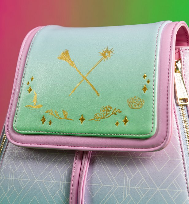 Loungefly Wicked Iridescent Ombre Mini Backpack