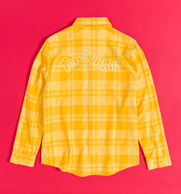 Teletubbies La La Flannel Shirt from Cakeworthy
