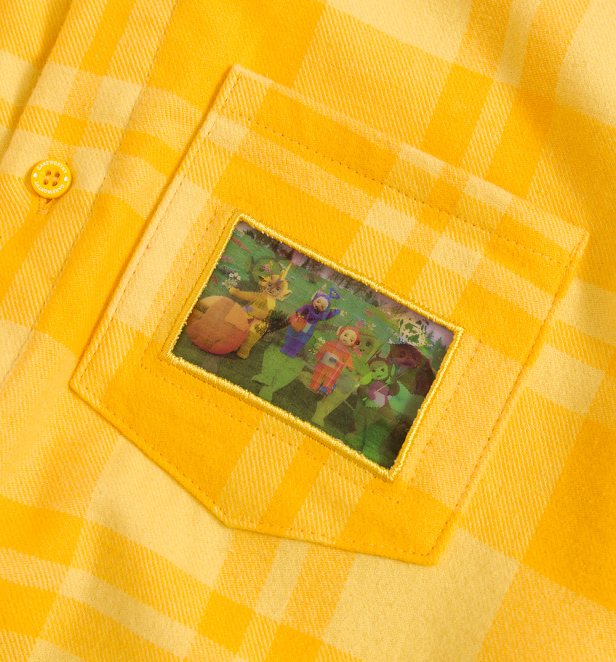 Teletubbies La La Flannel Shirt from Cakeworthy