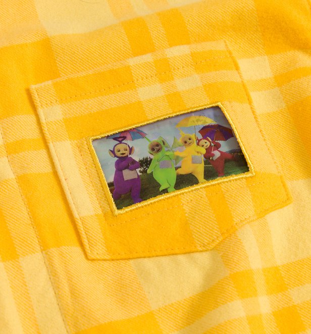 Teletubbies La La Flannel Shirt from Cakeworthy
