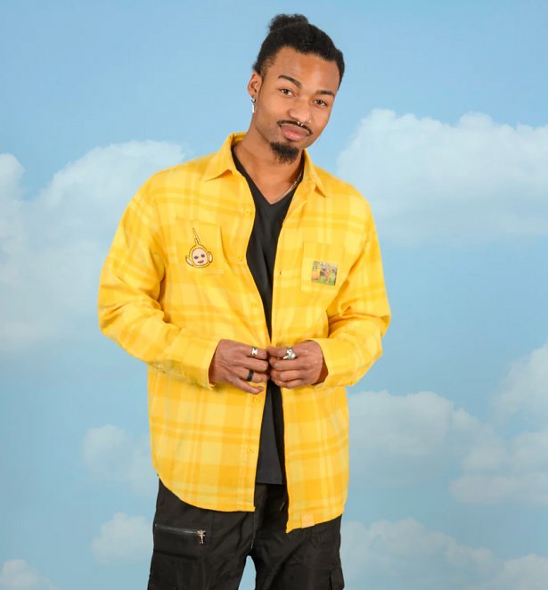 Teletubbies La La Flannel Shirt from Cakeworthy