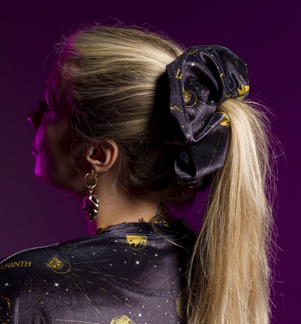 Labyrinth Celestial Velvet Oversized Scrunchie