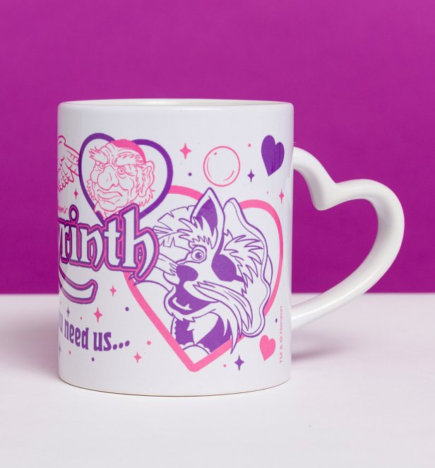 Labyrinth Friends Heart Handle Mug