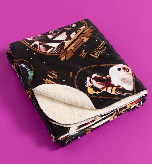 Labyrinth Movie Scenes Fleece Throw